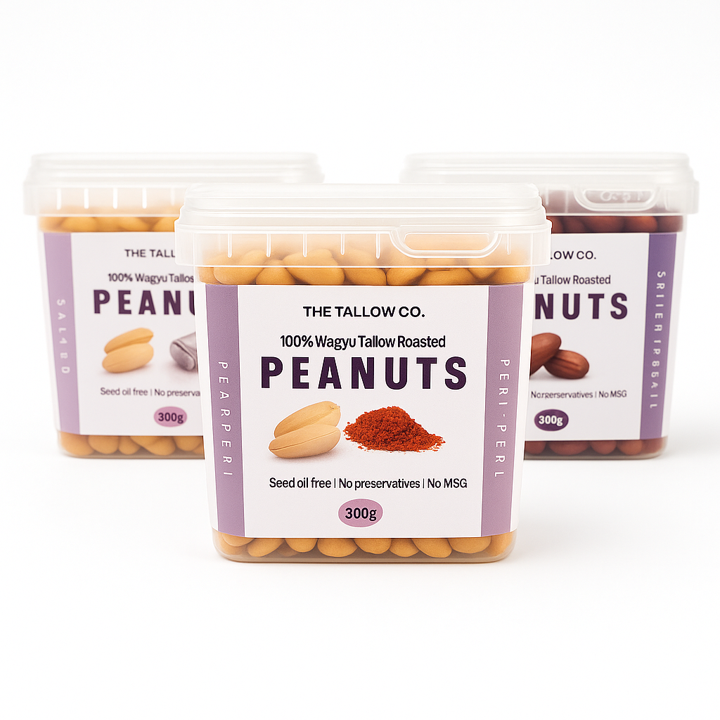 Tallow-Roasted Nuts – The Tallow Co.