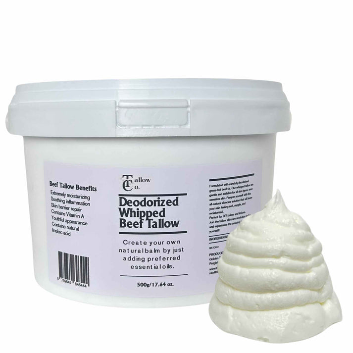 Premium Whipped Beef Tallow - Deodorized – The Tallow Co.