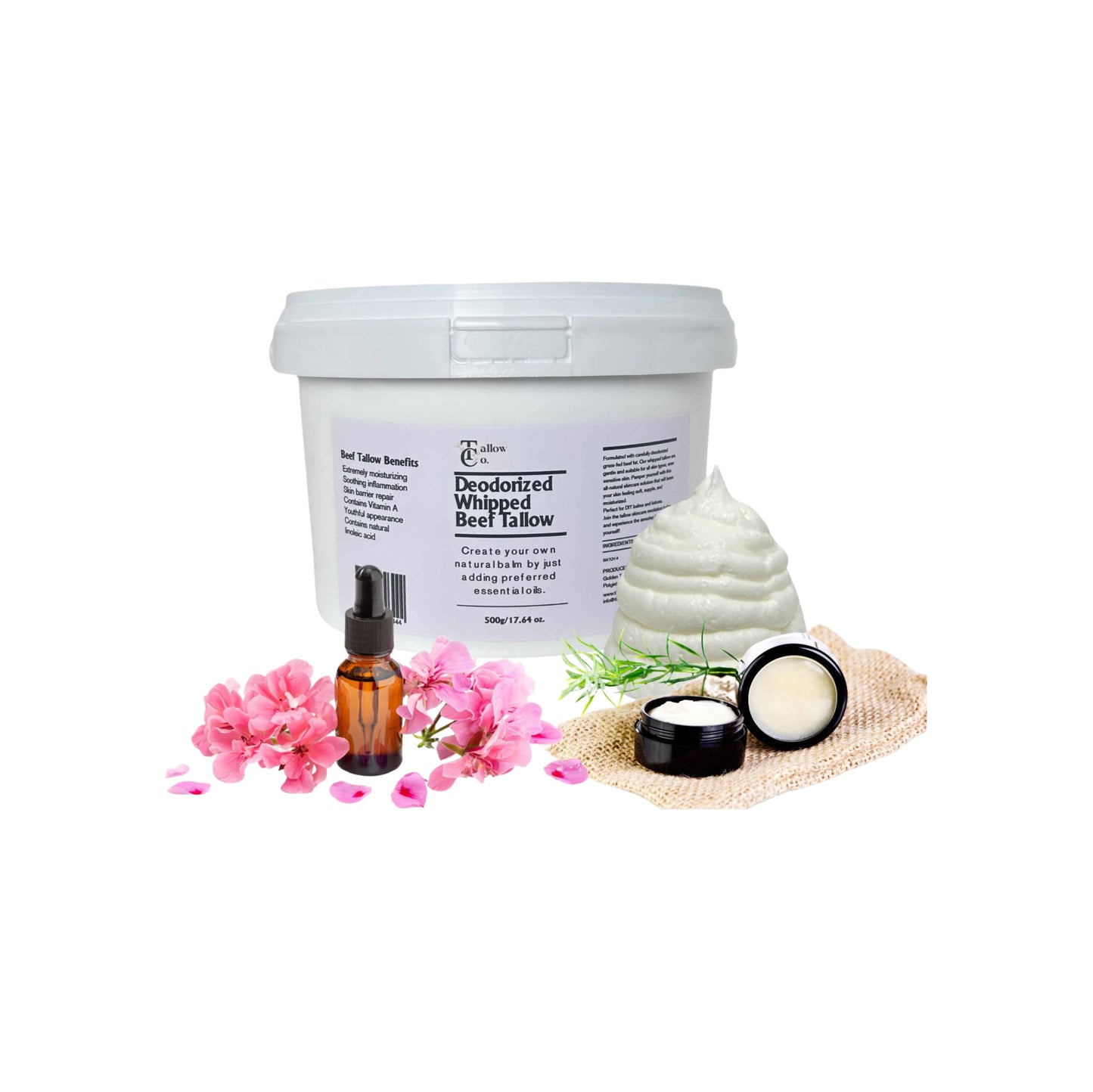 Premium Whipped Beef Tallow - Deodorized – The Tallow Co.