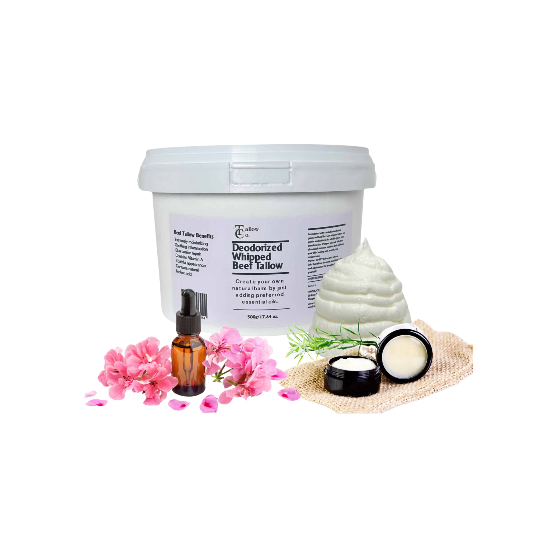 Premium Whipped Beef Tallow - Deodorized – The Tallow Co.