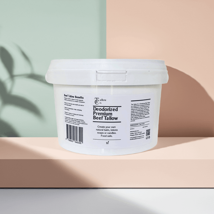 Premium Skincare Beef Tallow 1L - Deodorized | The Tallow Co.